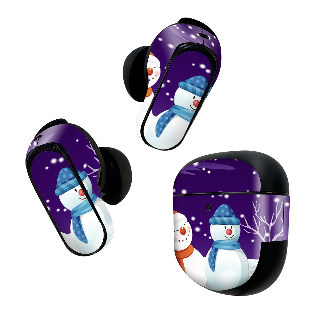製品名 Bose QuietComfort Earbuds II 専用デザインスキンシール セット内容 Bose QuietComfort Earbuds II 専用シール　イヤホン（左右）3枚、充電ケース用シール 1枚AirPods第3世...