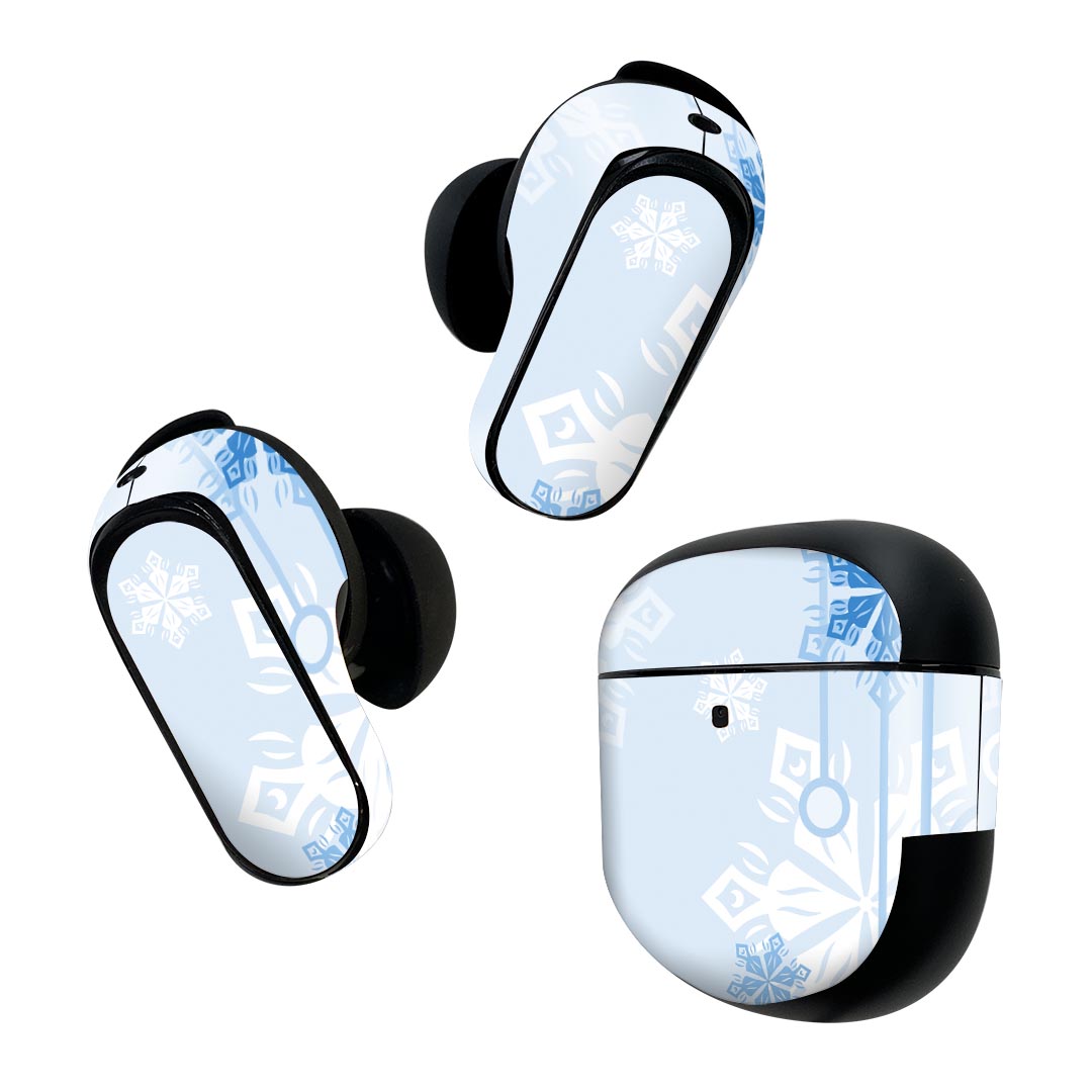 製品名 Bose QuietComfort Earbuds II 専用デザインスキンシール セット内容 Bose QuietComfort Earbuds II 専用シール　イヤホン（左右）3枚、充電ケース用シール 1枚AirPods第3世...
