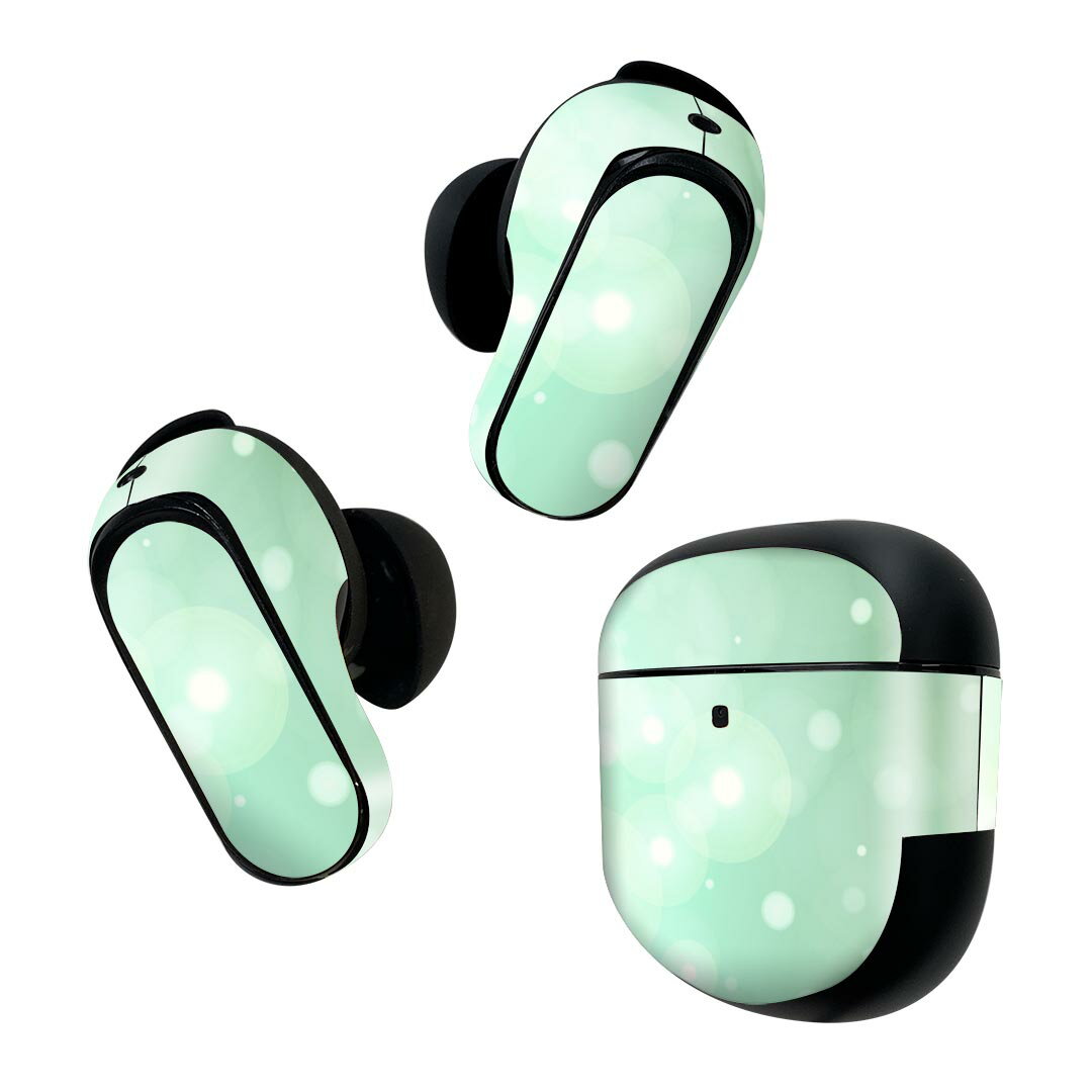 製品名 Bose QuietComfort Earbuds II 専用デザインスキンシール セット内容 Bose QuietComfort Earbuds II 専用シール　イヤホン（左右）3枚、充電ケース用シール 1枚AirPods第3世...