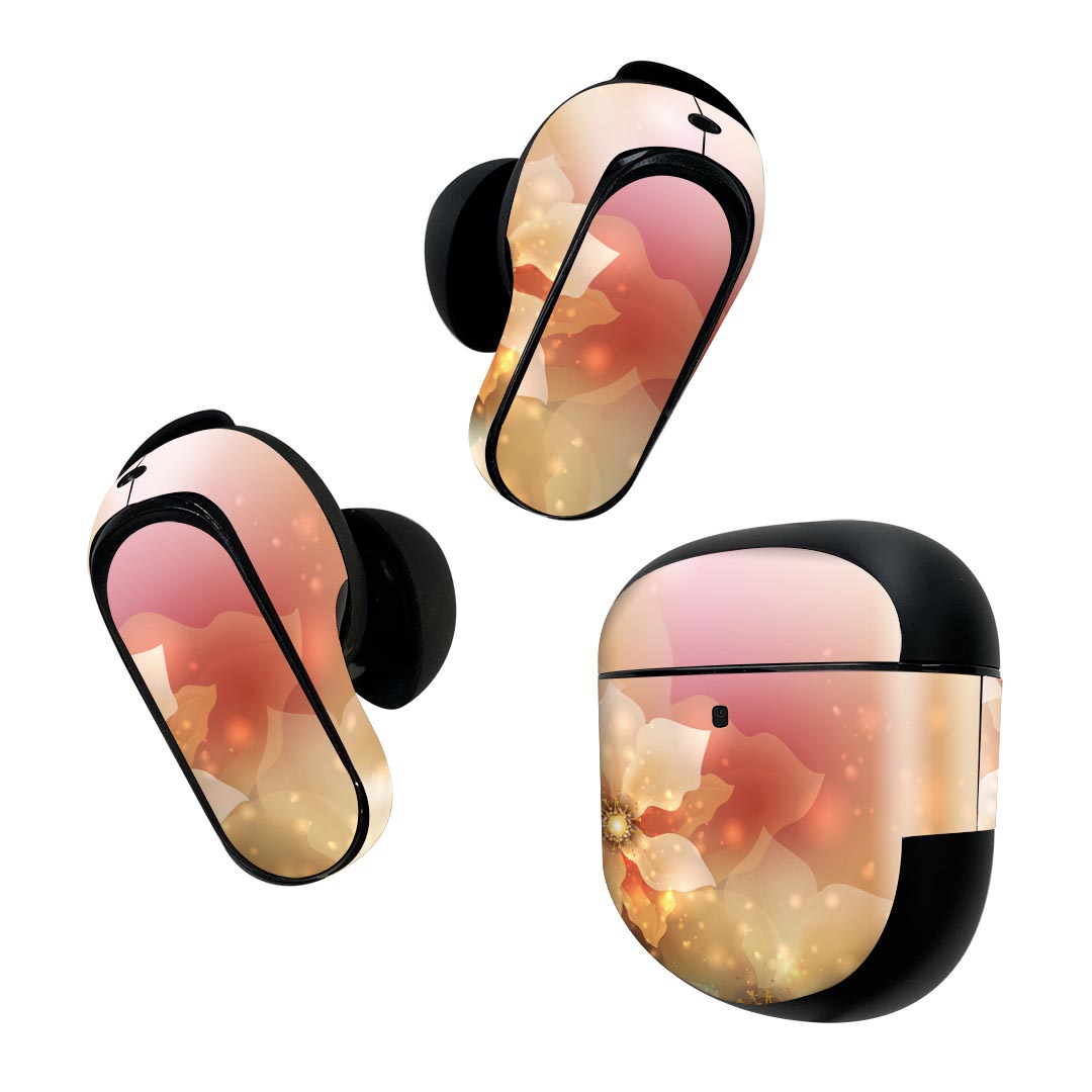製品名 Bose QuietComfort Earbuds II 専用デザインスキンシール セット内容 Bose QuietComfort Earbuds II 専用シール　イヤホン（左右）3枚、充電ケース用シール 1枚AirPods第3世...