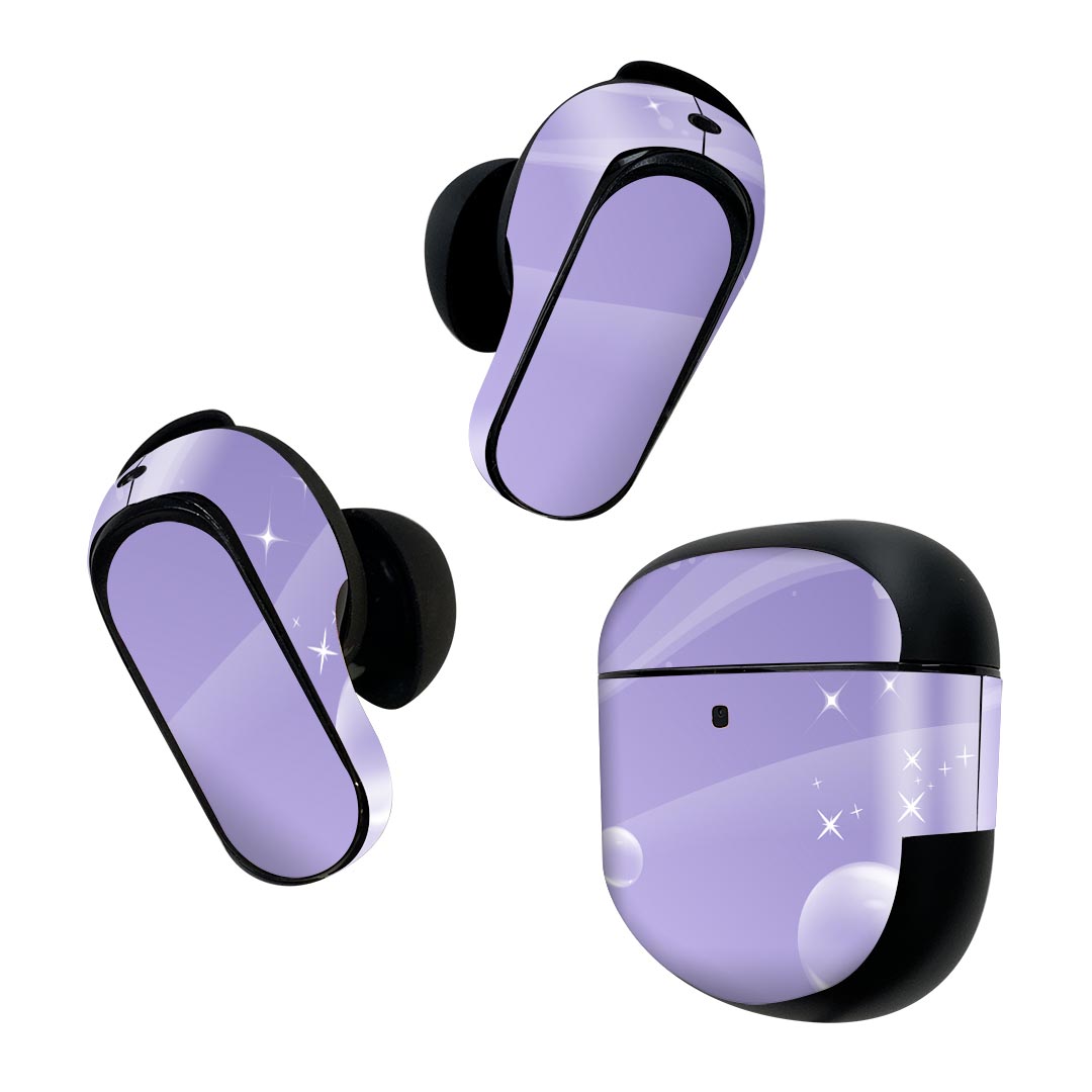 製品名 Bose QuietComfort Earbuds II 専用デザインスキンシール セット内容 Bose QuietComfort Earbuds II 専用シール　イヤホン（左右）3枚、充電ケース用シール 1枚AirPods第3世...