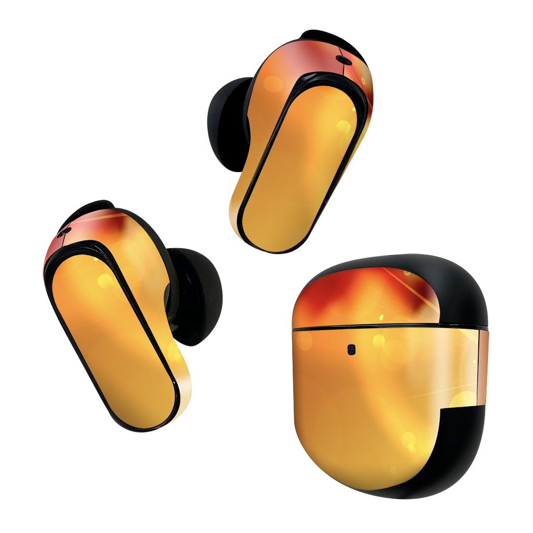 製品名 Bose QuietComfort Earbuds II 専用デザインスキンシール セット内容 Bose QuietComfort Earbuds II 専用シール　イヤホン（左右）3枚、充電ケース用シール 1枚AirPods第3世...