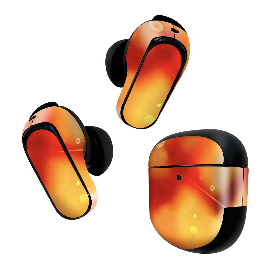 製品名 Bose QuietComfort Earbuds II 専用デザインスキンシール セット内容 Bose QuietComfort Earbuds II 専用シール　イヤホン（左右）3枚、充電ケース用シール 1枚AirPods第3世...