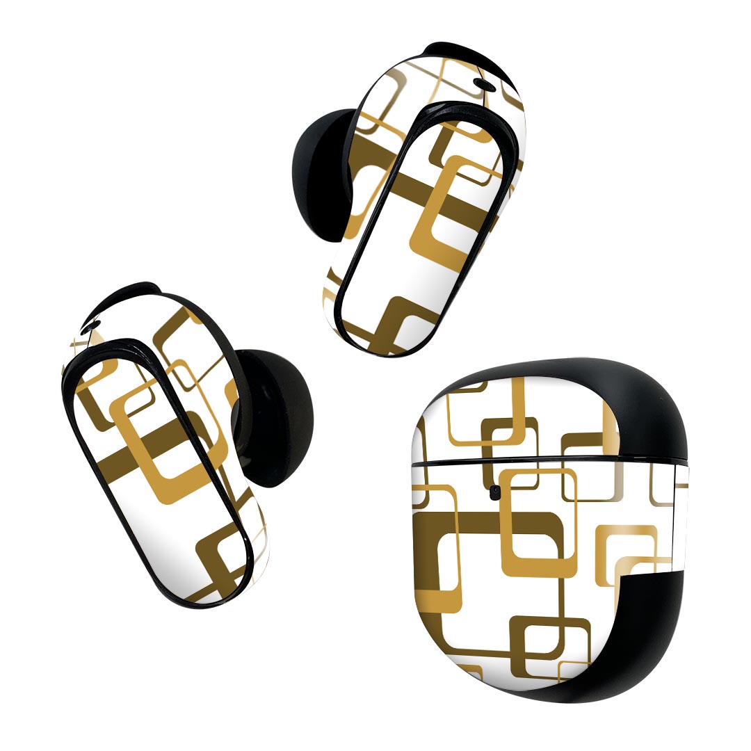 製品名 Bose QuietComfort Earbuds II 専用デザインスキンシール セット内容 Bose QuietComfort Earbuds II 専用シール　イヤホン（左右）3枚、充電ケース用シール 1枚AirPods第3世...