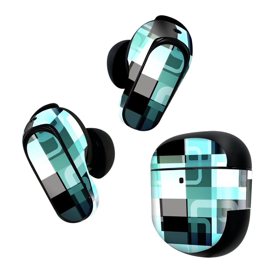 製品名 Bose QuietComfort Earbuds II 専用デザインスキンシール セット内容 Bose QuietComfort Earbuds II 専用シール　イヤホン（左右）3枚、充電ケース用シール 1枚AirPods第3世...