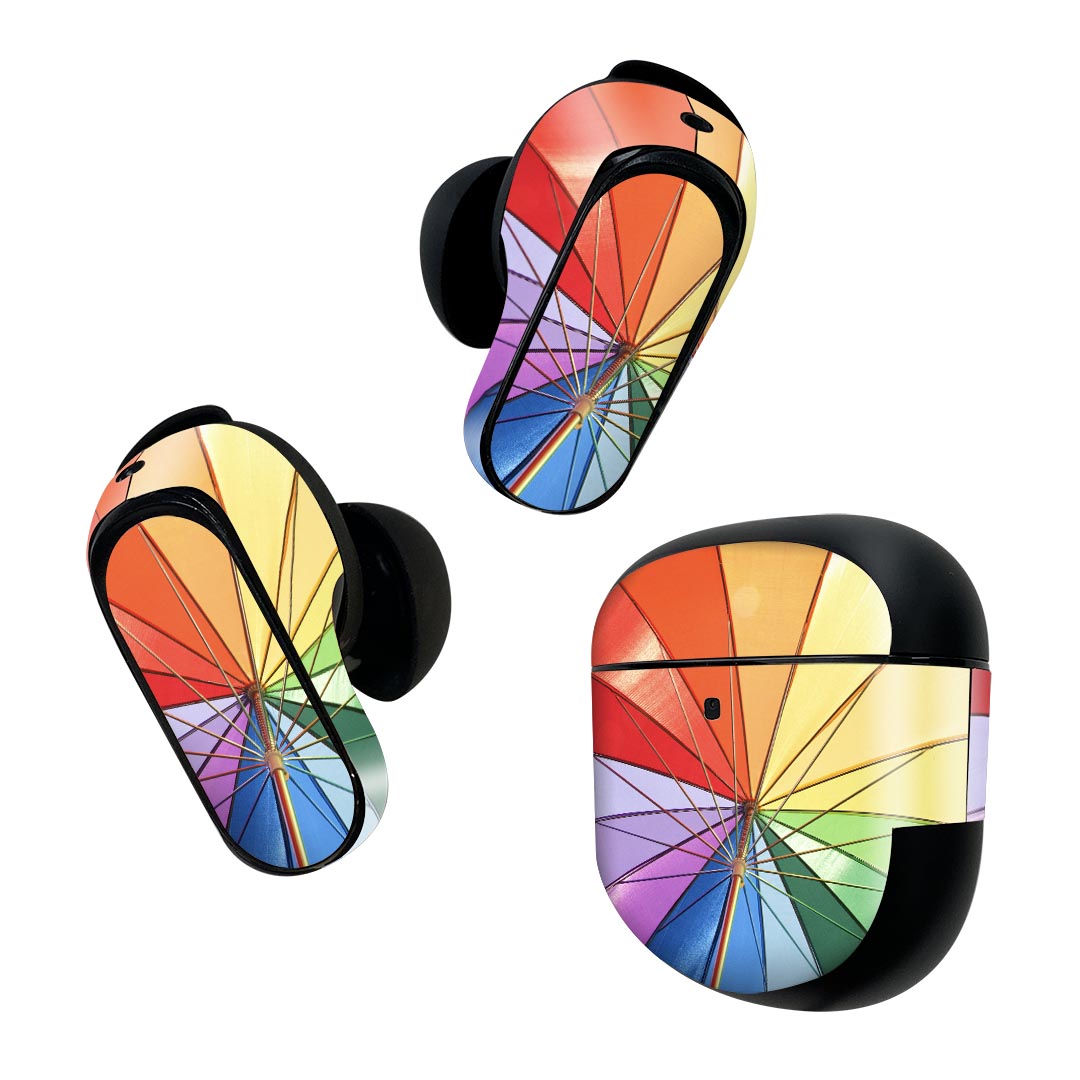 製品名 Bose QuietComfort Earbuds II 専用デザインスキンシール セット内容 Bose QuietComfort Earbuds II 専用シール　イヤホン（左右）3枚、充電ケース用シール 1枚AirPods第3世...