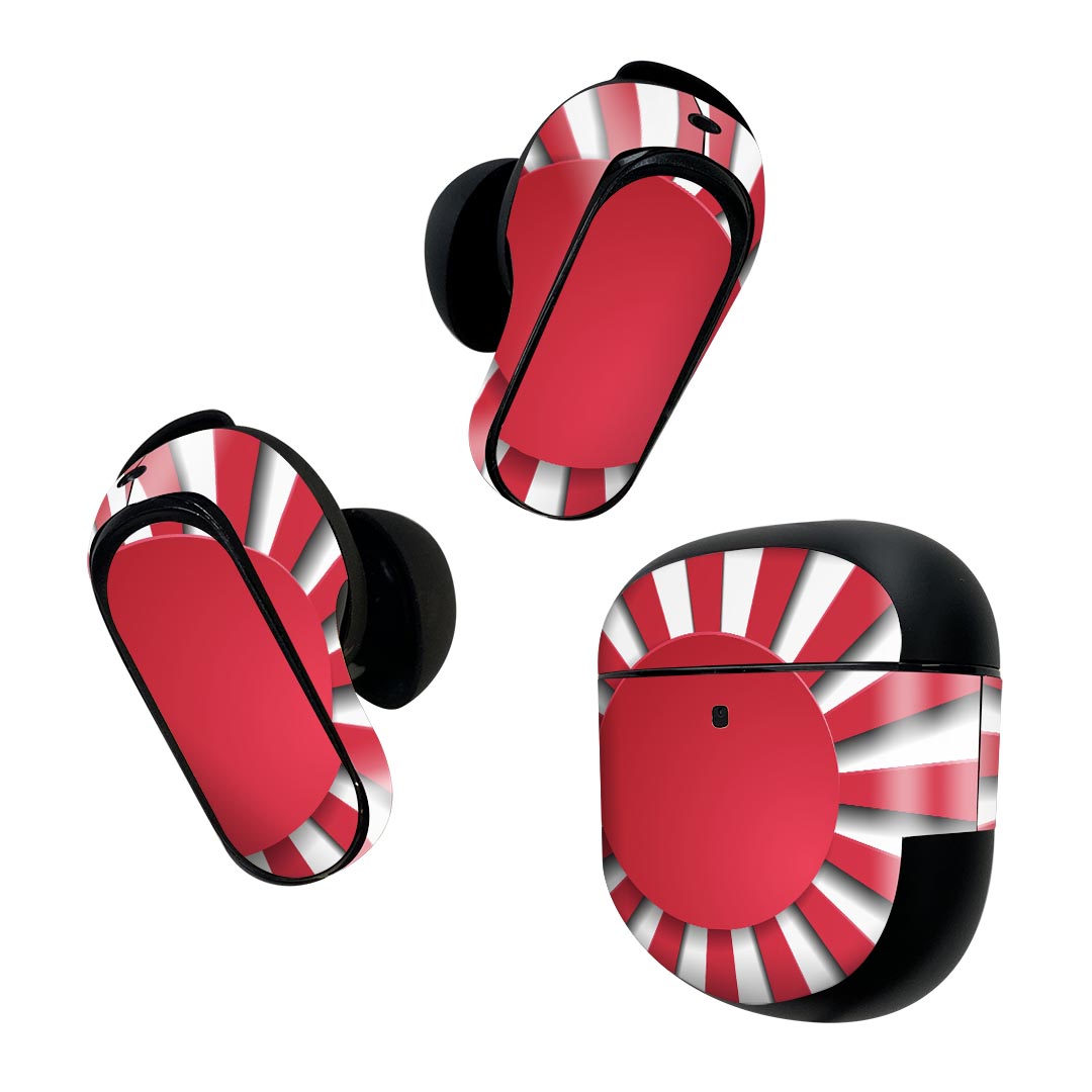 製品名 Bose QuietComfort Earbuds II 専用デザインスキンシール セット内容 Bose QuietComfort Earbuds II 専用シール　イヤホン（左右）3枚、充電ケース用シール 1枚AirPods第3世...