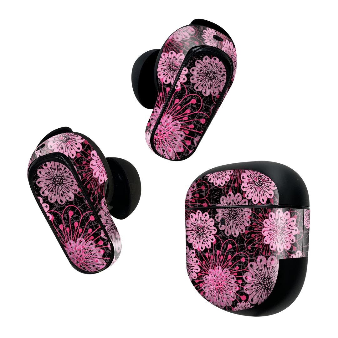 製品名 Bose QuietComfort Earbuds II 専用デザインスキンシール セット内容 Bose QuietComfort Earbuds II 専用シール　イヤホン（左右）3枚、充電ケース用シール 1枚AirPods第3世...