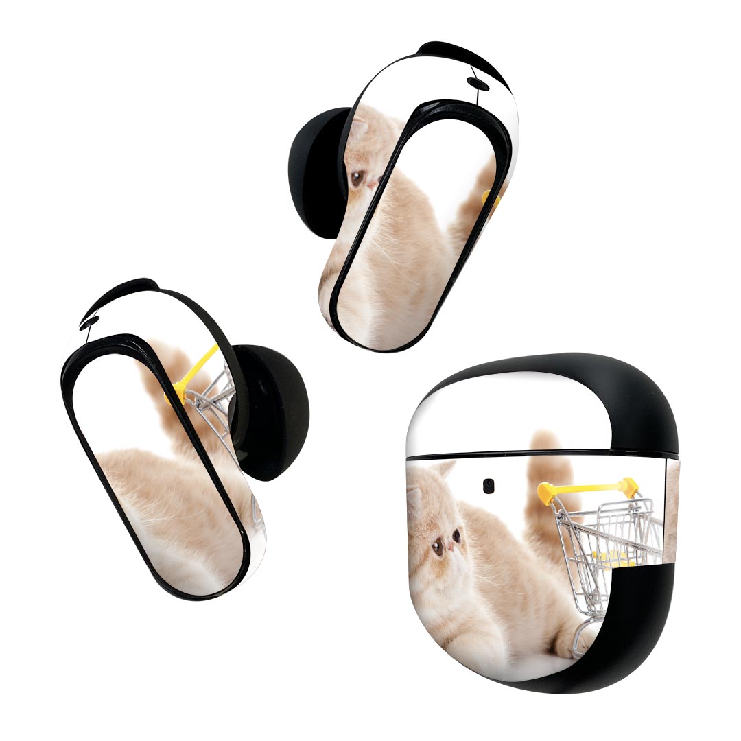 製品名 Bose QuietComfort Earbuds II 専用デザインスキンシール セット内容 Bose QuietComfort Earbuds II 専用シール　イヤホン（左右）3枚、充電ケース用シール 1枚AirPods第3世...