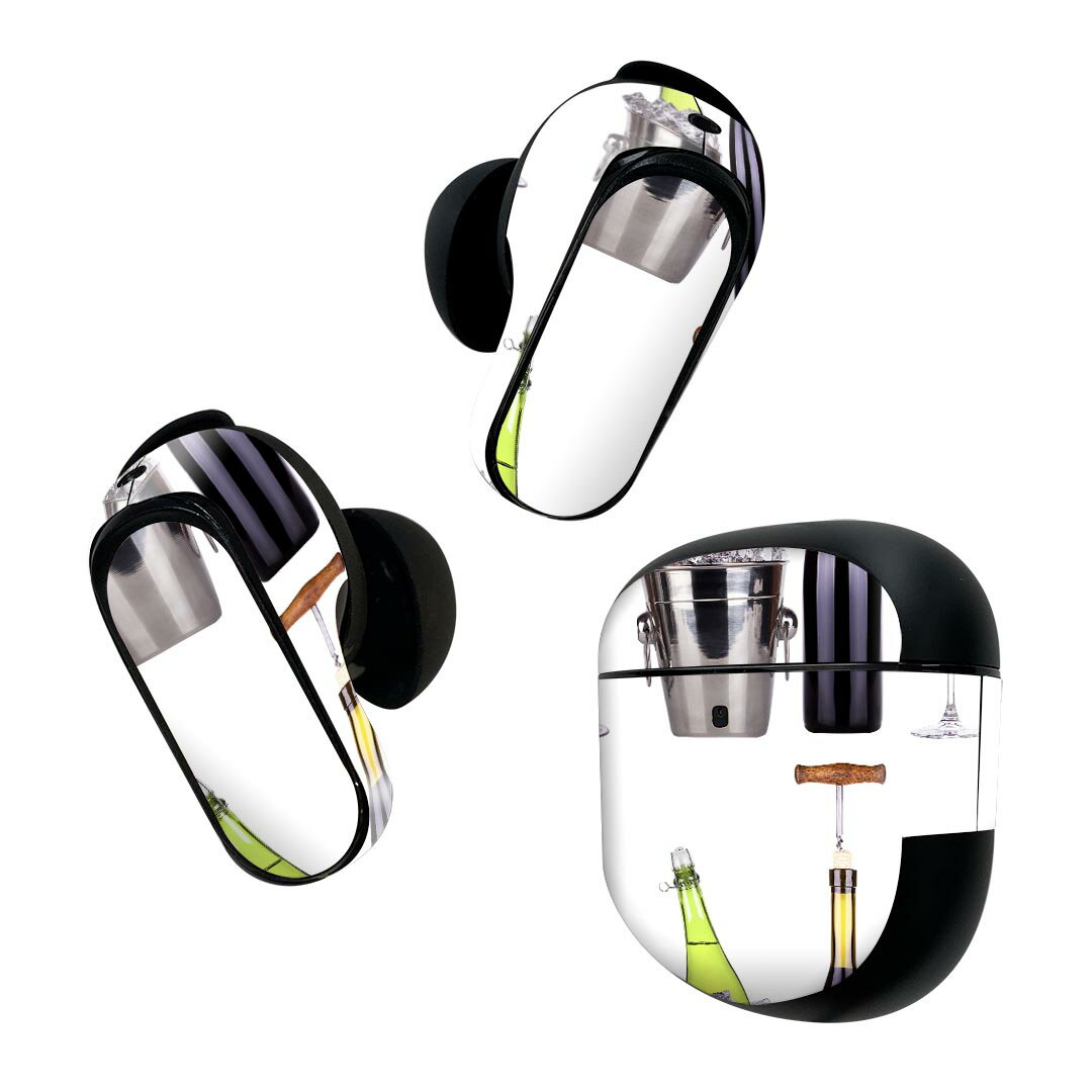 製品名 Bose QuietComfort Earbuds II 専用デザインスキンシール セット内容 Bose QuietComfort Earbuds II 専用シール　イヤホン（左右）3枚、充電ケース用シール 1枚AirPods第3世...
