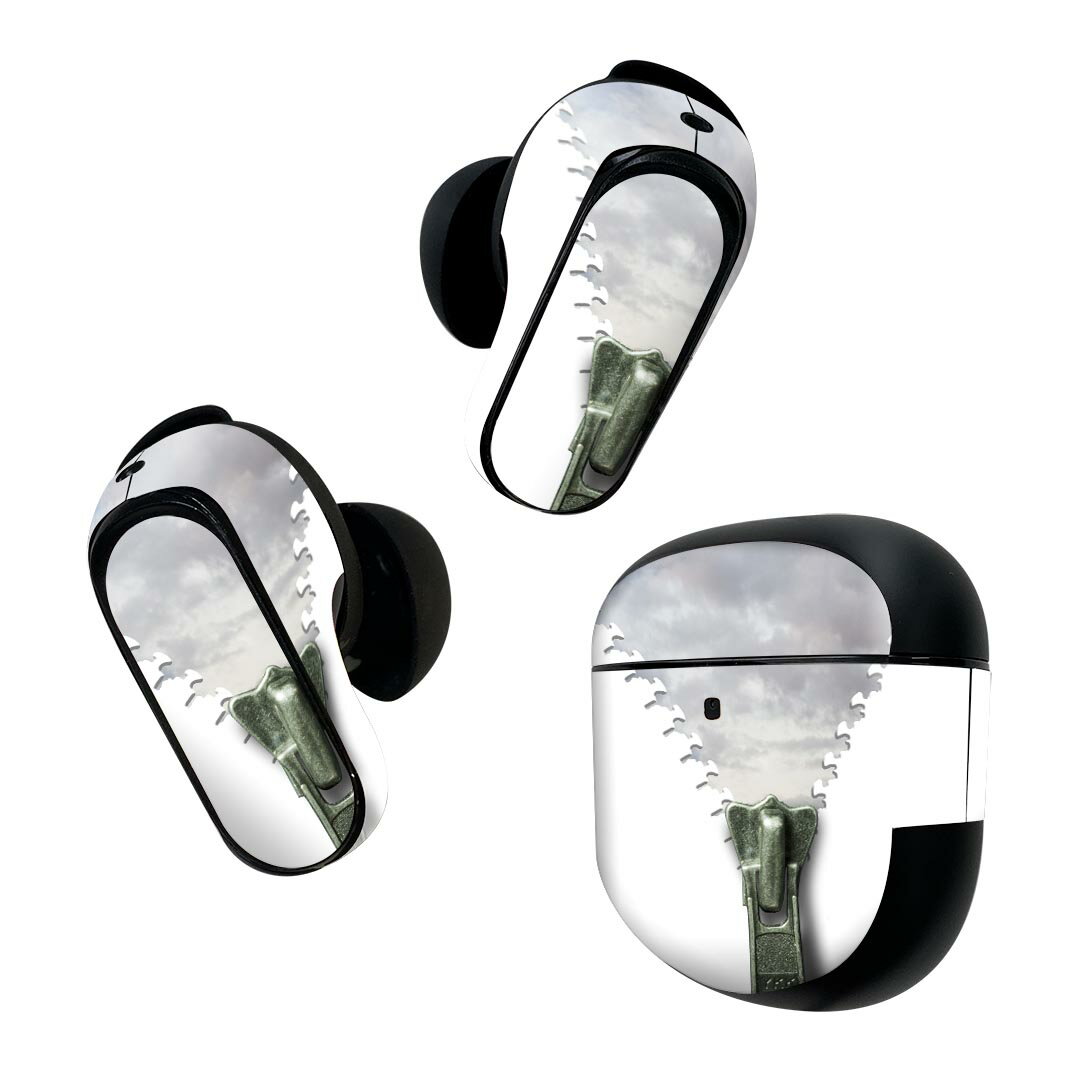 製品名 Bose QuietComfort Earbuds II 専用デザインスキンシール セット内容 Bose QuietComfort Earbuds II 専用シール　イヤホン（左右）3枚、充電ケース用シール 1枚AirPods第3世...