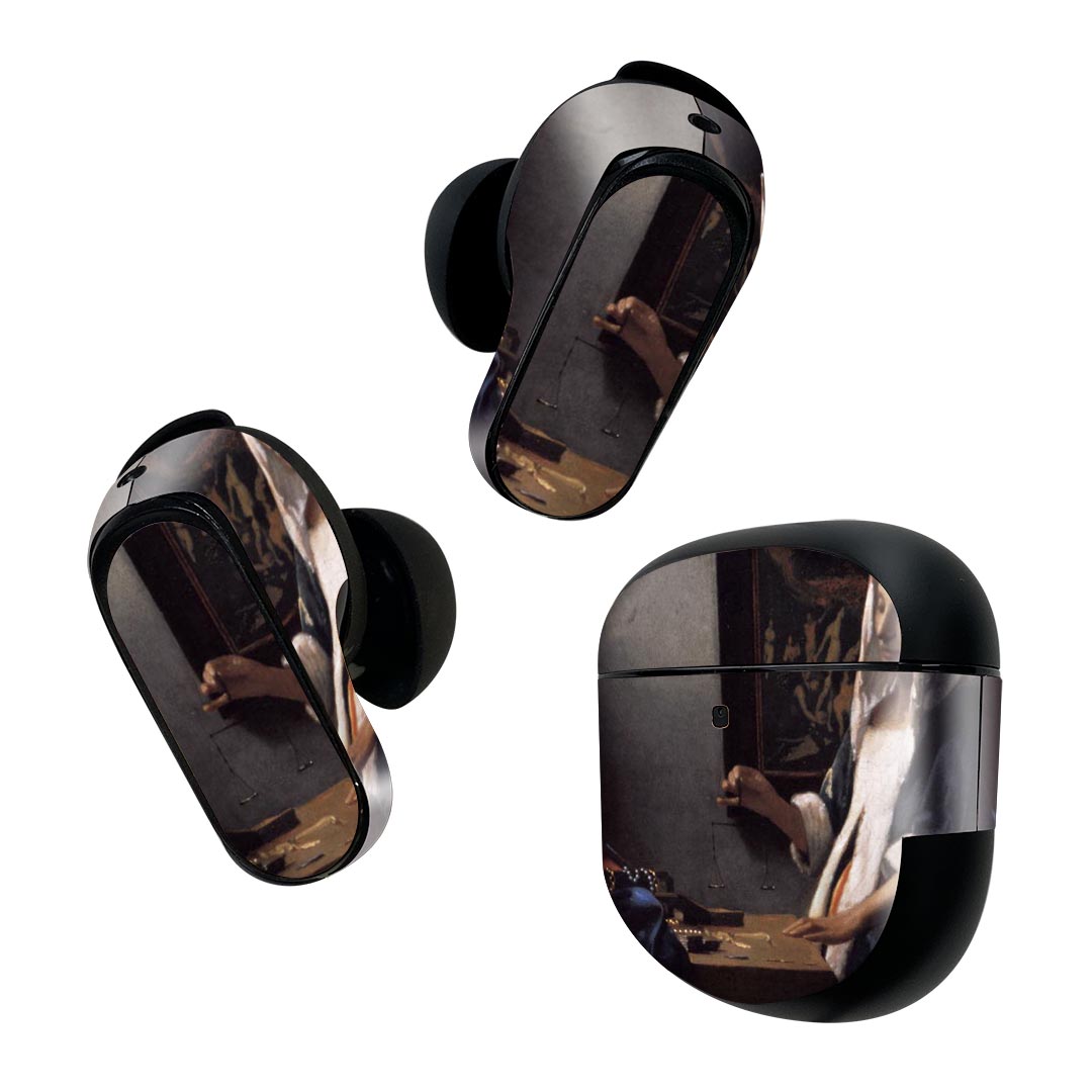 製品名 Bose QuietComfort Earbuds II 専用デザインスキンシール セット内容 Bose QuietComfort Earbuds II 専用シール　イヤホン（左右）3枚、充電ケース用シール 1枚AirPods第3世...