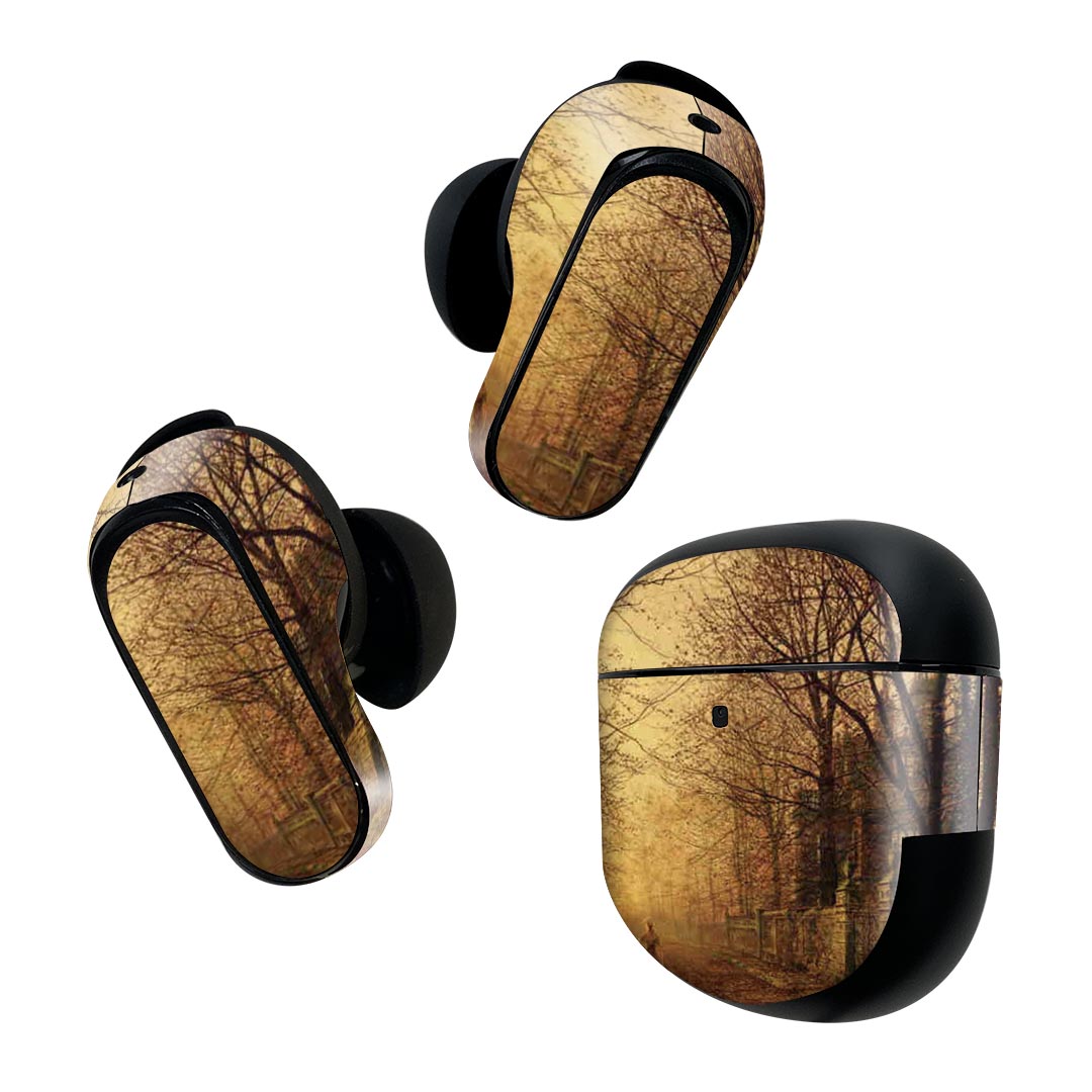 製品名 Bose QuietComfort Earbuds II 専用デザインスキンシール セット内容 Bose QuietComfort Earbuds II 専用シール　イヤホン（左右）3枚、充電ケース用シール 1枚AirPods第3世...