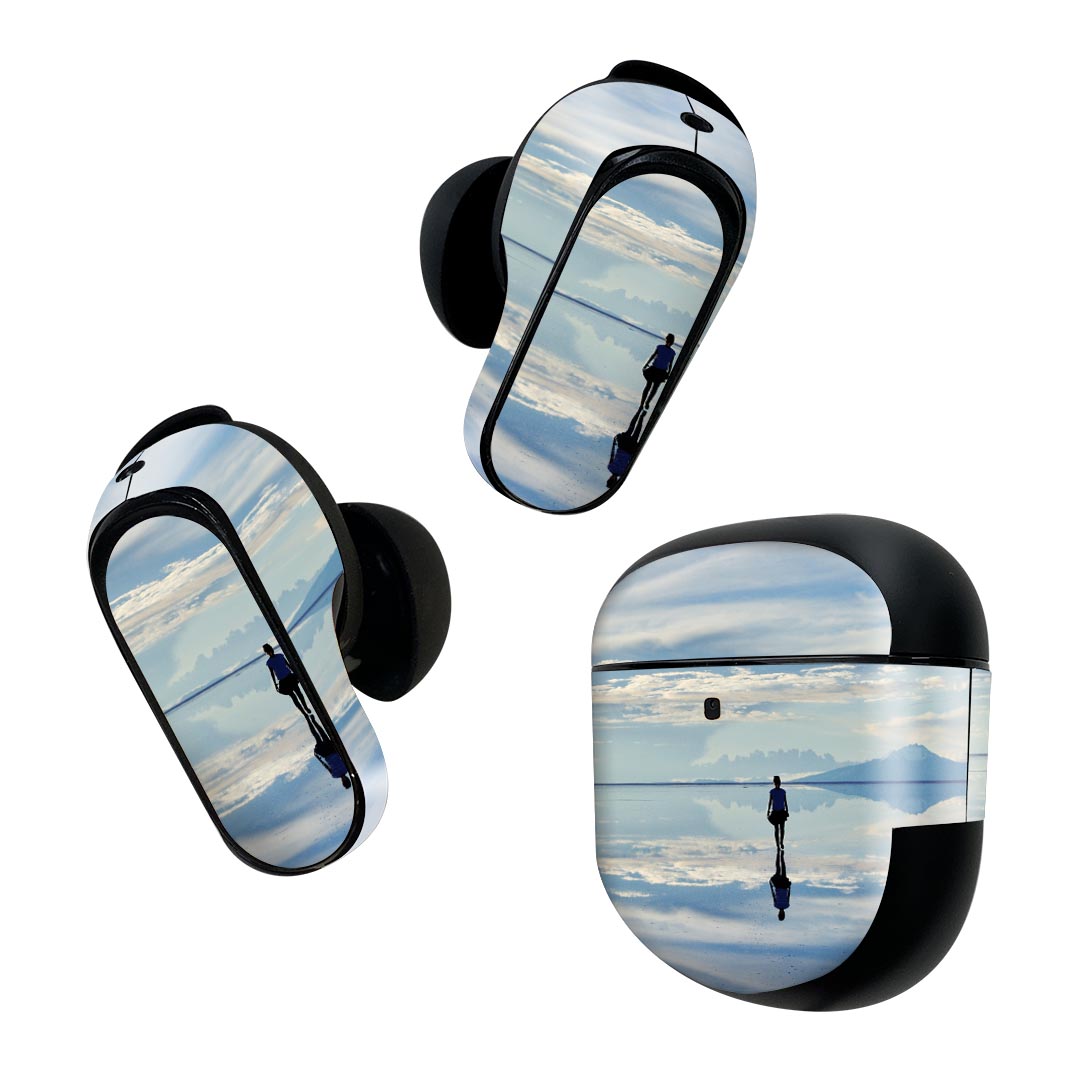 製品名 Bose QuietComfort Earbuds II 専用デザインスキンシール セット内容 Bose QuietComfort Earbuds II 専用シール　イヤホン（左右）3枚、充電ケース用シール 1枚AirPods第3世...