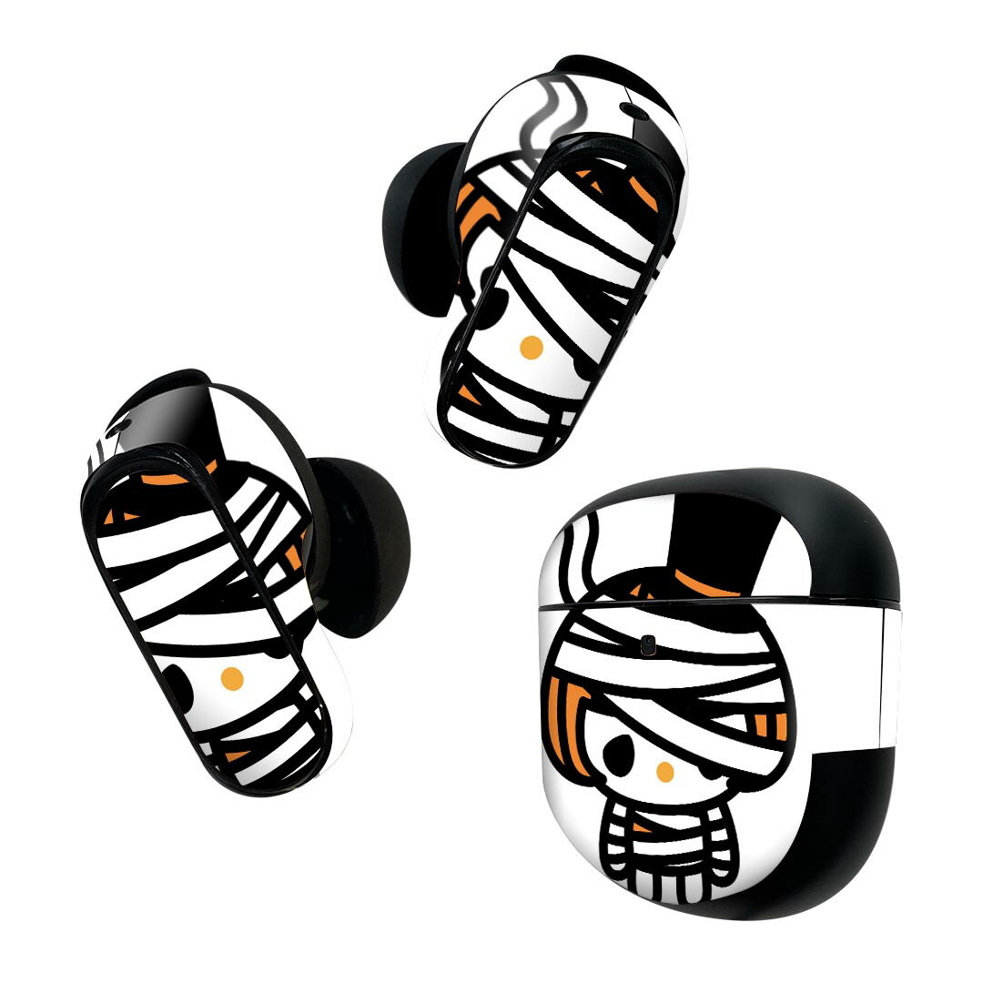 製品名 Bose QuietComfort Earbuds II 専用デザインスキンシール セット内容 Bose QuietComfort Earbuds II 専用シール　イヤホン（左右）3枚、充電ケース用シール 1枚AirPods第3世...