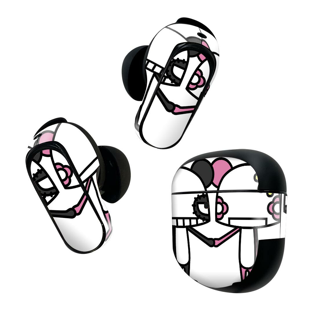 製品名 Bose QuietComfort Earbuds II 専用デザインスキンシール セット内容 Bose QuietComfort Earbuds II 専用シール　イヤホン（左右）3枚、充電ケース用シール 1枚AirPods第3世...