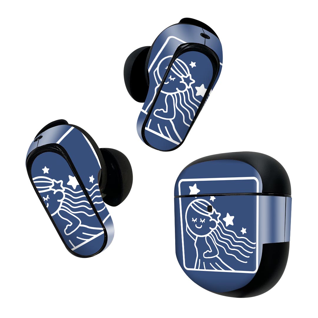 製品名 Bose QuietComfort Earbuds II 専用デザインスキンシール セット内容 Bose QuietComfort Earbuds II 専用シール　イヤホン（左右）3枚、充電ケース用シール 1枚AirPods第3世...