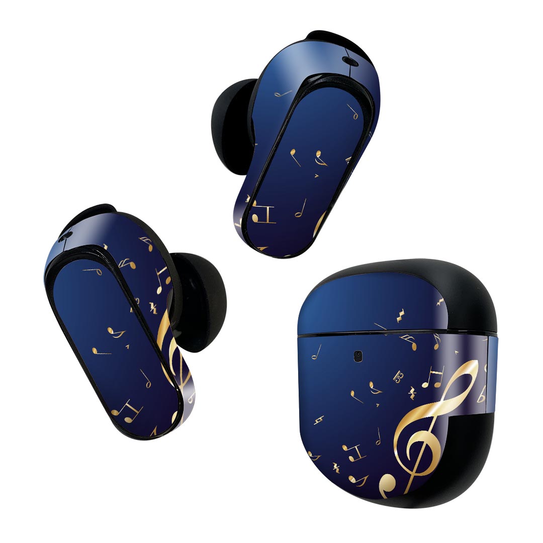 製品名 Bose QuietComfort Earbuds II 専用デザインスキンシール セット内容 Bose QuietComfort Earbuds II 専用シール　イヤホン（左右）3枚、充電ケース用シール 1枚AirPods第3世...