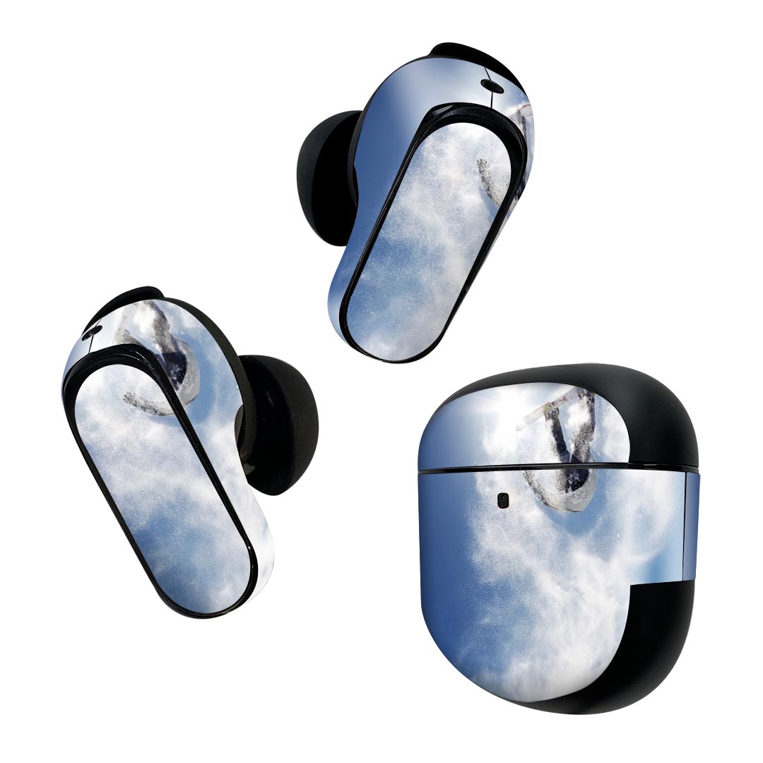 製品名 Bose QuietComfort Earbuds II 専用デザインスキンシール セット内容 Bose QuietComfort Earbuds II 専用シール　イヤホン（左右）3枚、充電ケース用シール 1枚AirPods第3世...