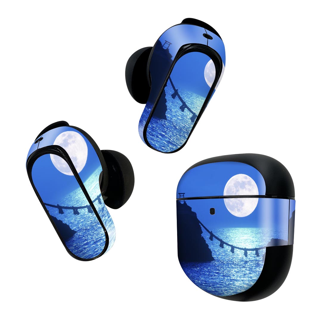 製品名 Bose QuietComfort Earbuds II 専用デザインスキンシール セット内容 Bose QuietComfort Earbuds II 専用シール　イヤホン（左右）3枚、充電ケース用シール 1枚AirPods第3世...