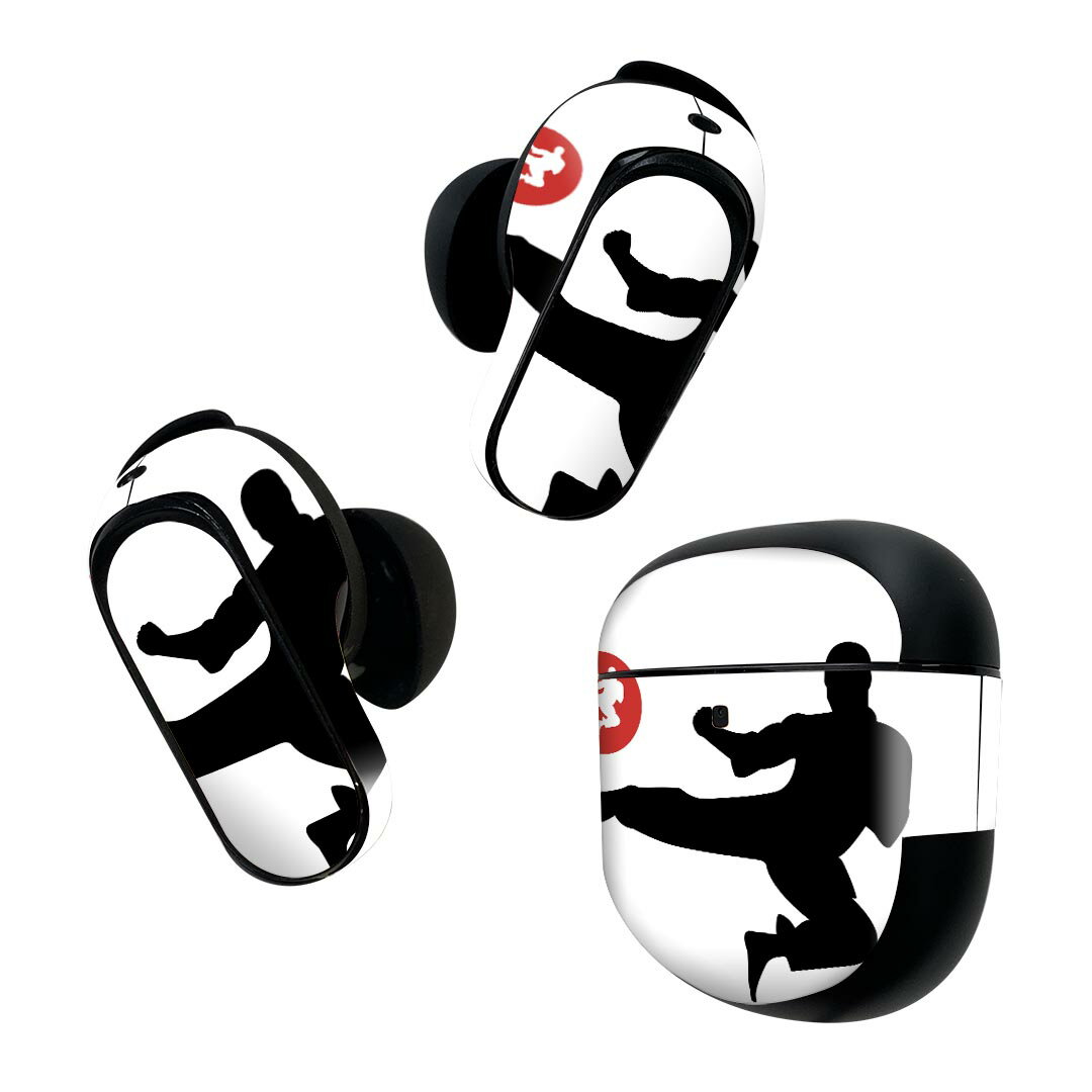 製品名 Bose QuietComfort Earbuds II 専用デザインスキンシール セット内容 Bose QuietComfort Earbuds II 専用シール　イヤホン（左右）3枚、充電ケース用シール 1枚AirPods第3世...