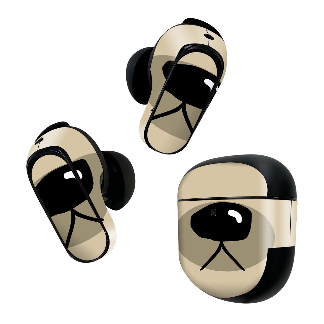 製品名 Bose QuietComfort Earbuds II 専用デザインスキンシール セット内容 Bose QuietComfort Earbuds II 専用シール　イヤホン（左右）3枚、充電ケース用シール 1枚AirPods第3世...