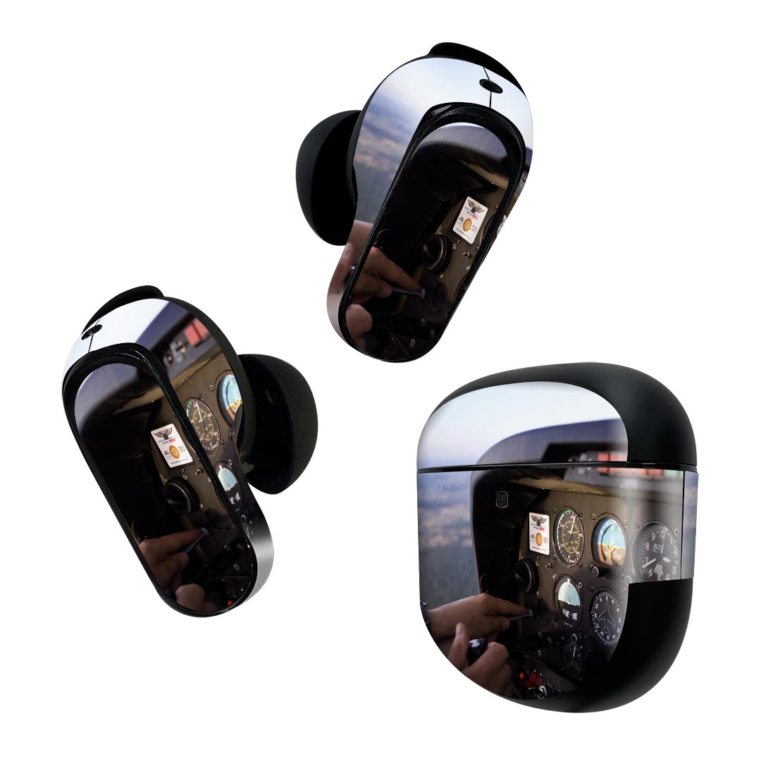 製品名 Bose QuietComfort Earbuds II 専用デザインスキンシール セット内容 Bose QuietComfort Earbuds II 専用シール　イヤホン（左右）3枚、充電ケース用シール 1枚AirPods第3世...