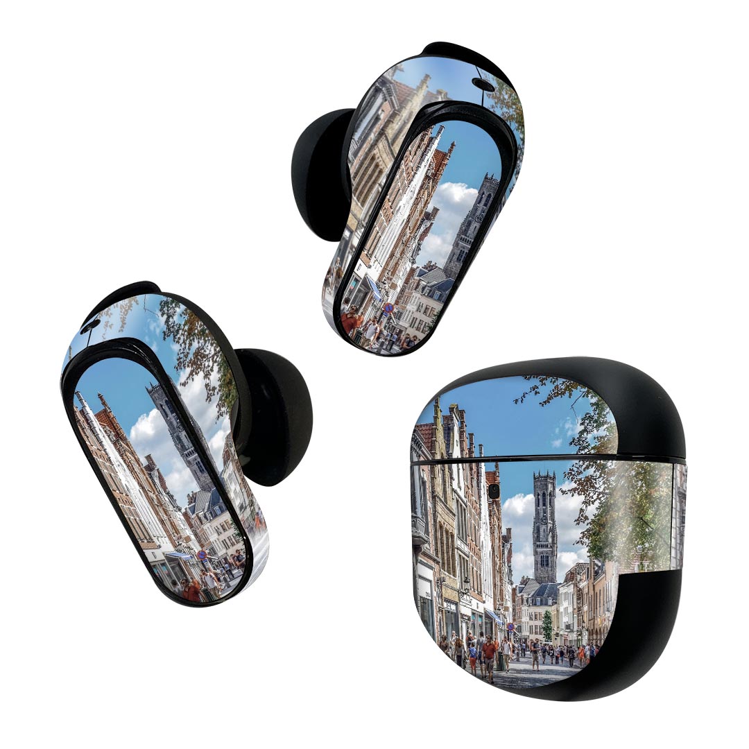 製品名 Bose QuietComfort Earbuds II 専用デザインスキンシール セット内容 Bose QuietComfort Earbuds II 専用シール　イヤホン（左右）3枚、充電ケース用シール 1枚AirPods第3世...