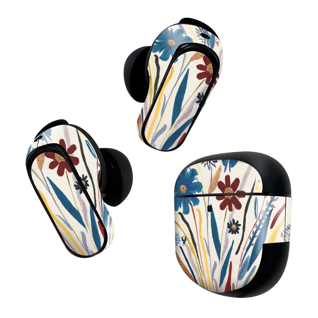 製品名 Bose QuietComfort Earbuds II 専用デザインスキンシール セット内容 Bose QuietComfort Earbuds II 専用シール　イヤホン（左右）3枚、充電ケース用シール 1枚AirPods第3世...