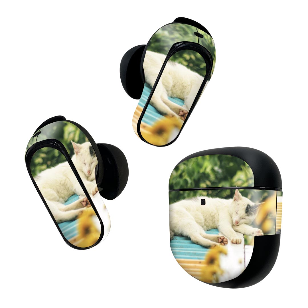 製品名 Bose QuietComfort Earbuds II 専用デザインスキンシール セット内容 Bose QuietComfort Earbuds II 専用シール　イヤホン（左右）3枚、充電ケース用シール 1枚AirPods第3世...