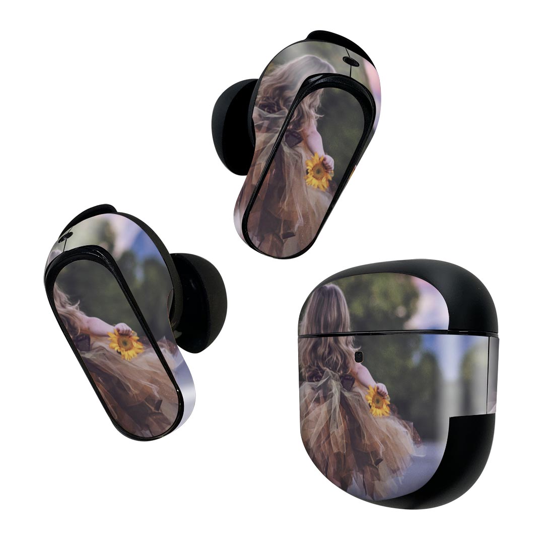 製品名 Bose QuietComfort Earbuds II 専用デザインスキンシール セット内容 Bose QuietComfort Earbuds II 専用シール　イヤホン（左右）3枚、充電ケース用シール 1枚AirPods第3世...