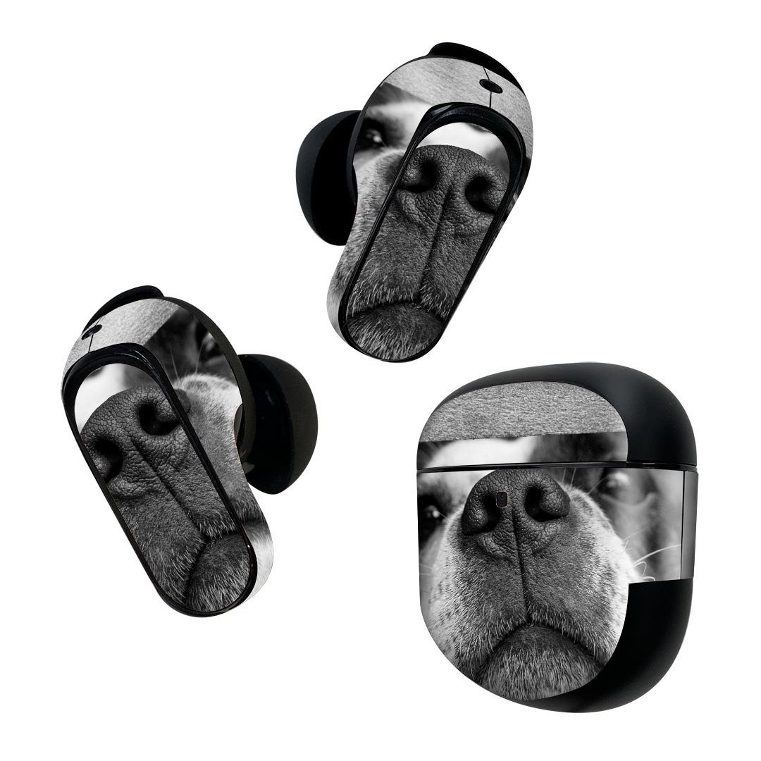 製品名 Bose QuietComfort Earbuds II 専用デザインスキンシール セット内容 Bose QuietComfort Earbuds II 専用シール　イヤホン（左右）3枚、充電ケース用シール 1枚AirPods第3世...