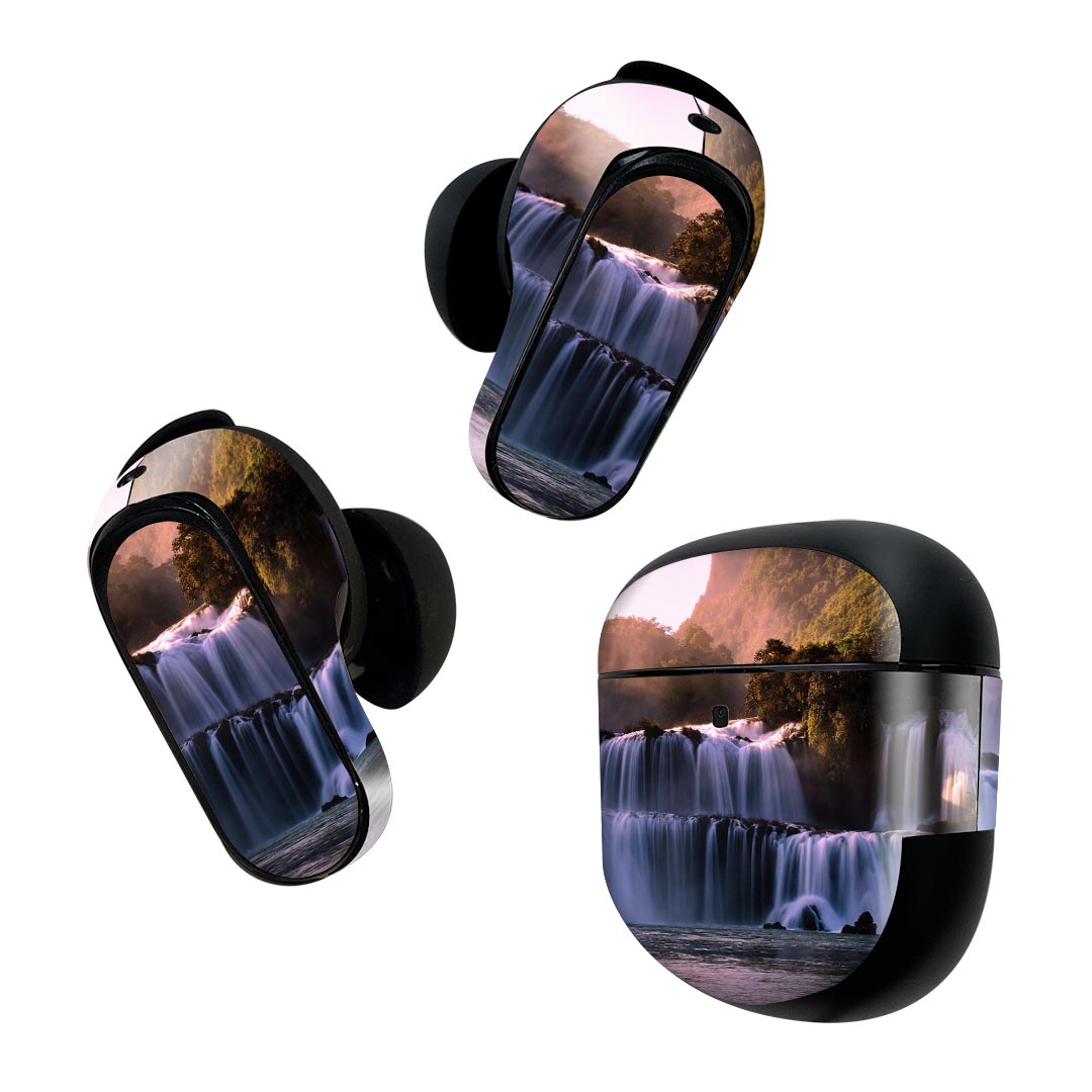 製品名 Bose QuietComfort Earbuds II 専用デザインスキンシール セット内容 Bose QuietComfort Earbuds II 専用シール　イヤホン（左右）3枚、充電ケース用シール 1枚AirPods第3世...