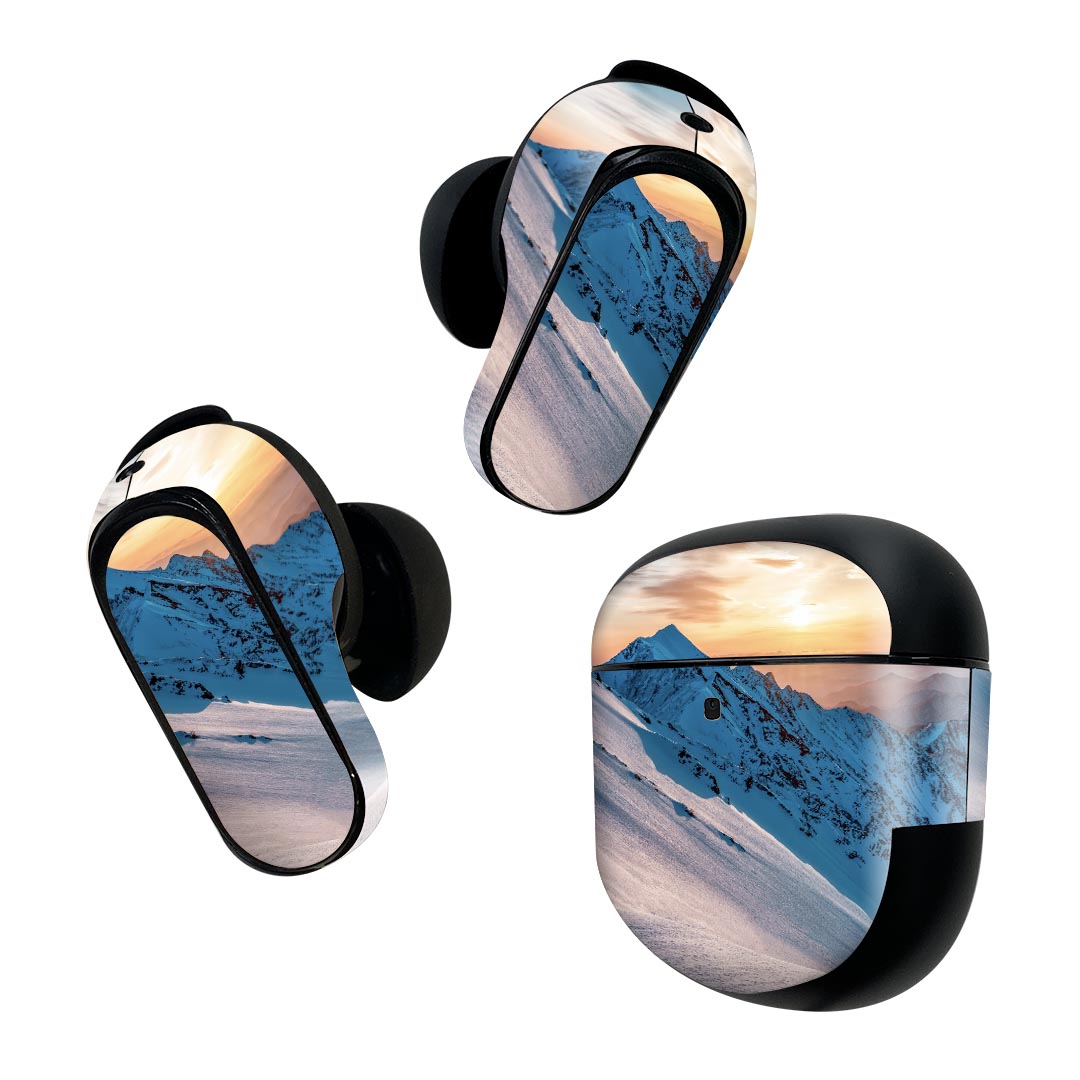 製品名 Bose QuietComfort Earbuds II 専用デザインスキンシール セット内容 Bose QuietComfort Earbuds II 専用シール　イヤホン（左右）3枚、充電ケース用シール 1枚AirPods第3世...