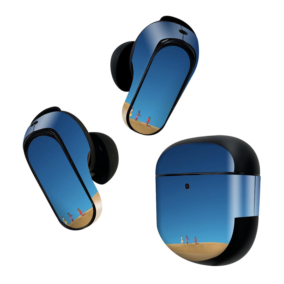 製品名 Bose QuietComfort Earbuds II 専用デザインスキンシール セット内容 Bose QuietComfort Earbuds II 専用シール　イヤホン（左右）3枚、充電ケース用シール 1枚AirPods第3世...