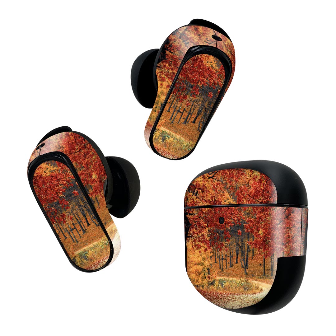 製品名 Bose QuietComfort Earbuds II 専用デザインスキンシール セット内容 Bose QuietComfort Earbuds II 専用シール　イヤホン（左右）3枚、充電ケース用シール 1枚AirPods第3世...