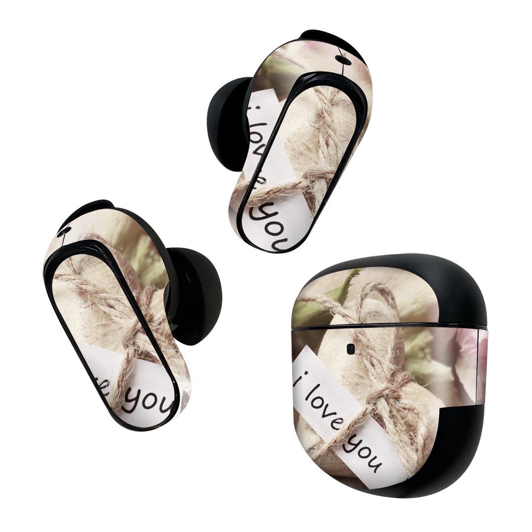 製品名 Bose QuietComfort Earbuds II 専用デザインスキンシール セット内容 Bose QuietComfort Earbuds II 専用シール　イヤホン（左右）3枚、充電ケース用シール 1枚AirPods第3世...