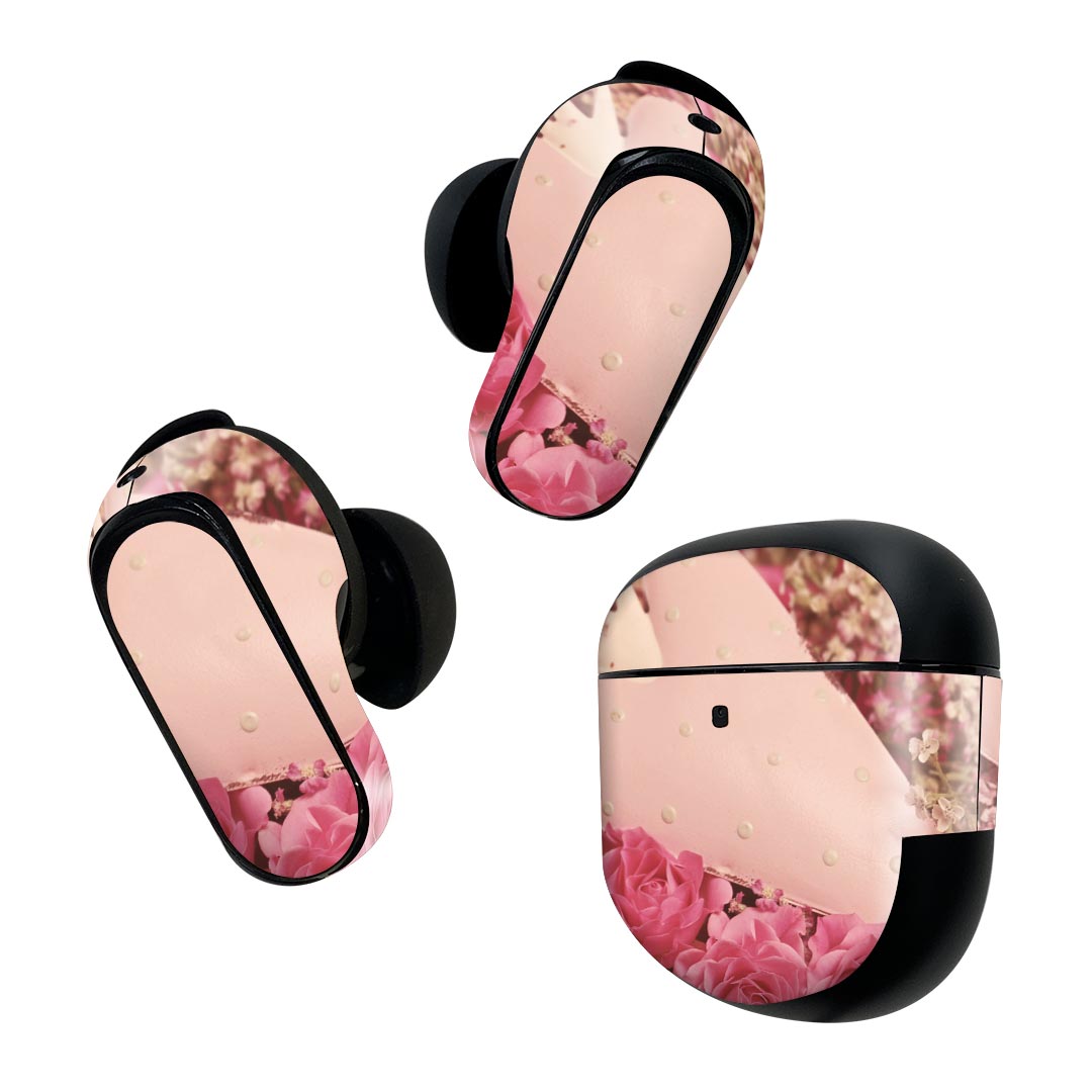 製品名 Bose QuietComfort Earbuds II 専用デザインスキンシール セット内容 Bose QuietComfort Earbuds II 専用シール　イヤホン（左右）3枚、充電ケース用シール 1枚AirPods第3世...