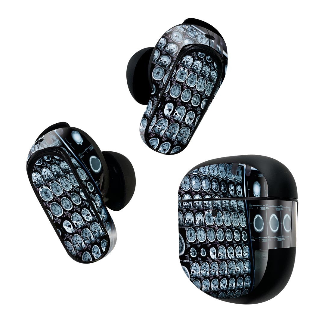 製品名 Bose QuietComfort Earbuds II 専用デザインスキンシール セット内容 Bose QuietComfort Earbuds II 専用シール　イヤホン（左右）3枚、充電ケース用シール 1枚AirPods第3世...