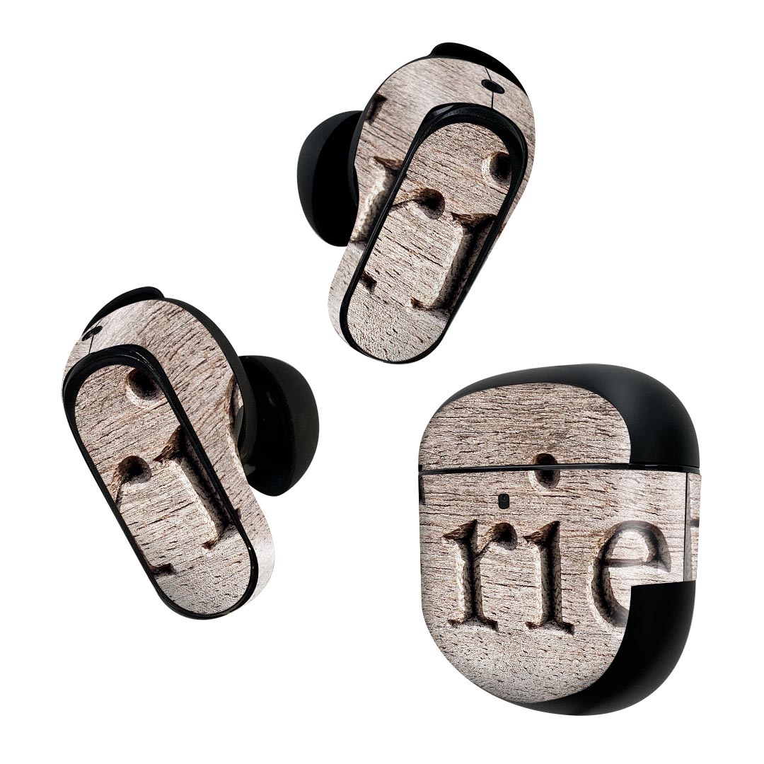 製品名 Bose QuietComfort Earbuds II 専用デザインスキンシール セット内容 Bose QuietComfort Earbuds II 専用シール　イヤホン（左右）3枚、充電ケース用シール 1枚AirPods第3世...