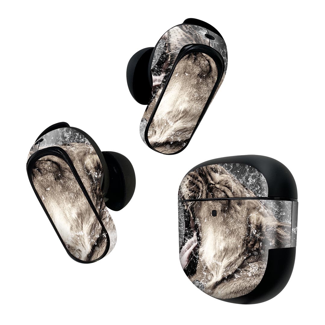 製品名 Bose QuietComfort Earbuds II 専用デザインスキンシール セット内容 Bose QuietComfort Earbuds II 専用シール　イヤホン（左右）3枚、充電ケース用シール 1枚AirPods第3世...