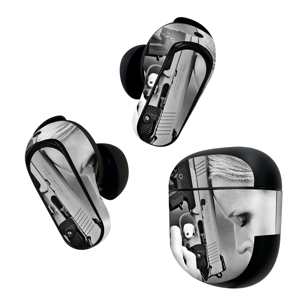 製品名 Bose QuietComfort Earbuds II 専用デザインスキンシール セット内容 Bose QuietComfort Earbuds II 専用シール　イヤホン（左右）3枚、充電ケース用シール 1枚AirPods第3世...