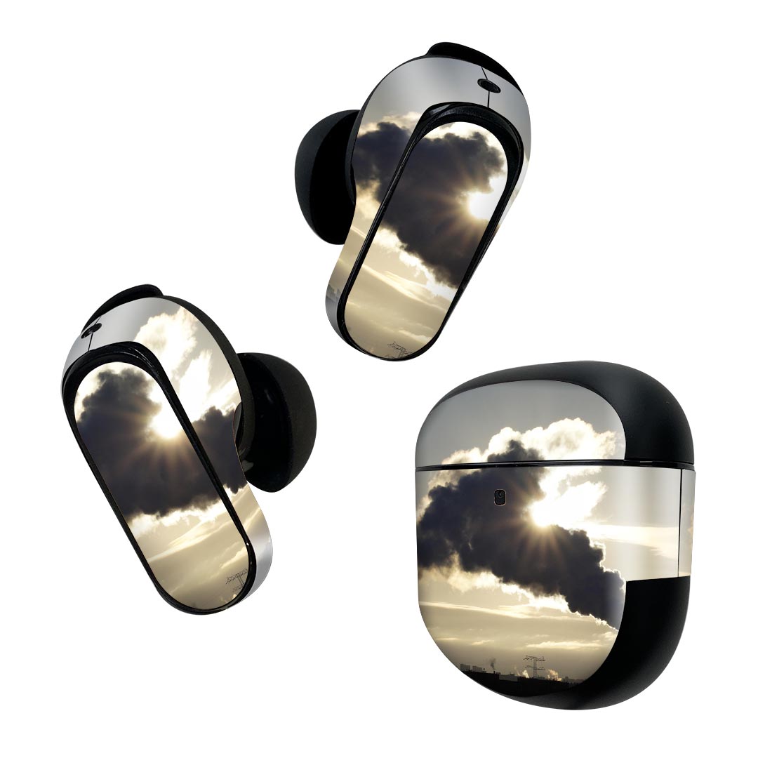 製品名 Bose QuietComfort Earbuds II 専用デザインスキンシール セット内容 Bose QuietComfort Earbuds II 専用シール　イヤホン（左右）3枚、充電ケース用シール 1枚AirPods第3世...