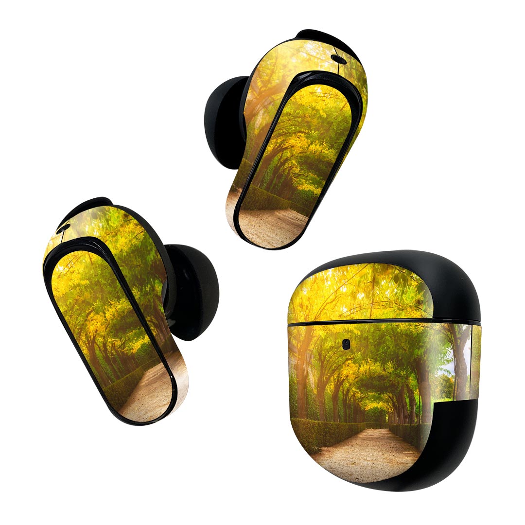 製品名 Bose QuietComfort Earbuds II 専用デザインスキンシール セット内容 Bose QuietComfort Earbuds II 専用シール　イヤホン（左右）3枚、充電ケース用シール 1枚AirPods第3世...