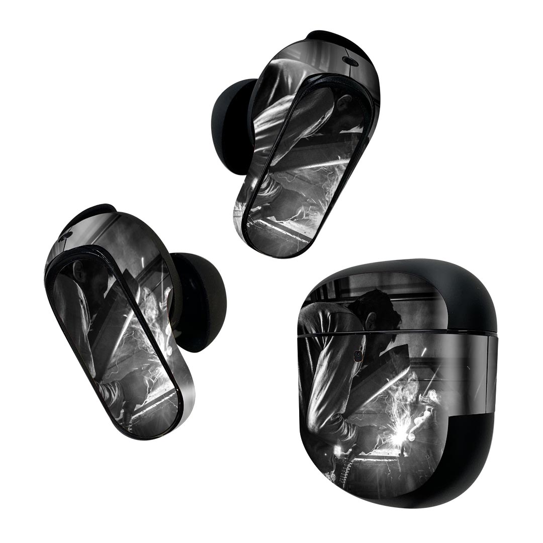 製品名 Bose QuietComfort Earbuds II 専用デザインスキンシール セット内容 Bose QuietComfort Earbuds II 専用シール　イヤホン（左右）3枚、充電ケース用シール 1枚AirPods第3世...