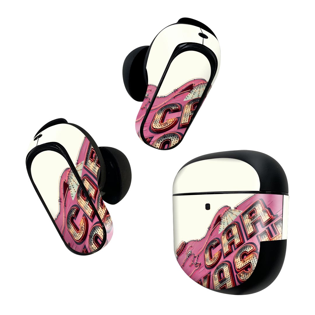 製品名 Bose QuietComfort Earbuds II 専用デザインスキンシール セット内容 Bose QuietComfort Earbuds II 専用シール　イヤホン（左右）3枚、充電ケース用シール 1枚AirPods第3世...