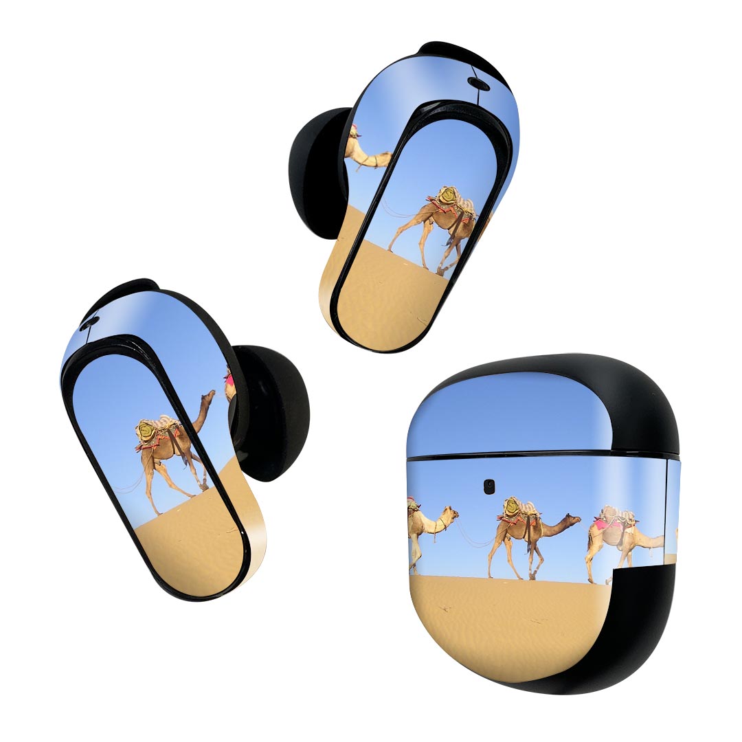 製品名 Bose QuietComfort Earbuds II 専用デザインスキンシール セット内容 Bose QuietComfort Earbuds II 専用シール　イヤホン（左右）3枚、充電ケース用シール 1枚AirPods第3世...