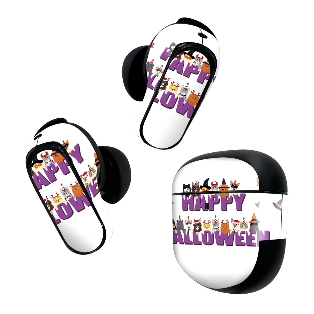 製品名 Bose QuietComfort Earbuds II 専用デザインスキンシール セット内容 Bose QuietComfort Earbuds II 専用シール　イヤホン（左右）3枚、充電ケース用シール 1枚AirPods第3世...