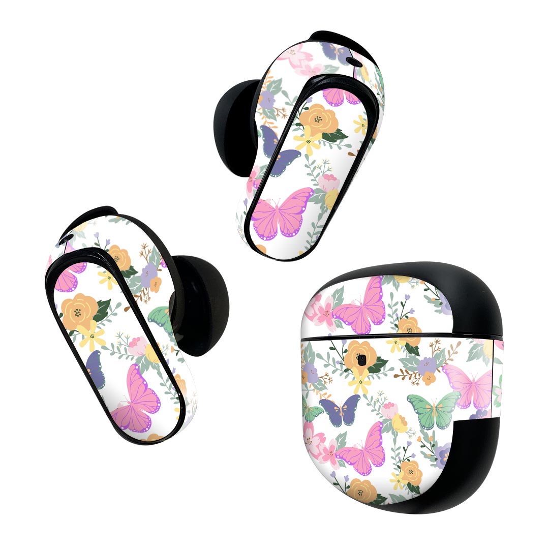 製品名 Bose QuietComfort Earbuds II 専用デザインスキンシール セット内容 Bose QuietComfort Earbuds II 専用シール　イヤホン（左右）3枚、充電ケース用シール 1枚AirPods第3世...
