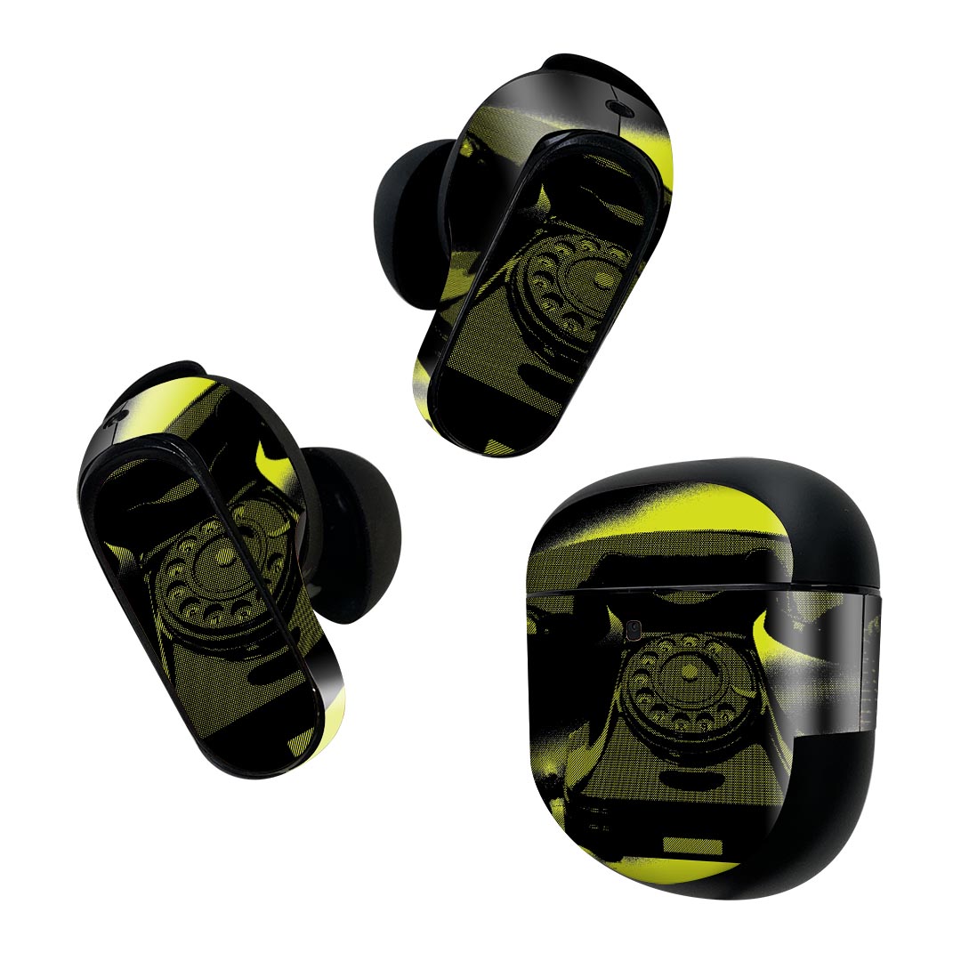 製品名 Bose QuietComfort Earbuds II 専用デザインスキンシール セット内容 Bose QuietComfort Earbuds II 専用シール　イヤホン（左右）3枚、充電ケース用シール 1枚AirPods第3世...
